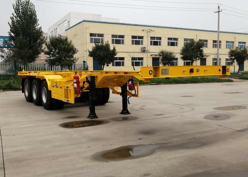 川腾_HBS9402TWY_危险品罐箱骨架运输半挂车_汽车公告_商车网