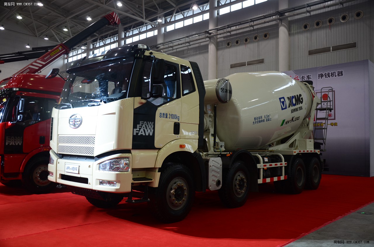 【车型图库】 活动图片_解放J6P 8X4 搅拌车_商车网_商车网